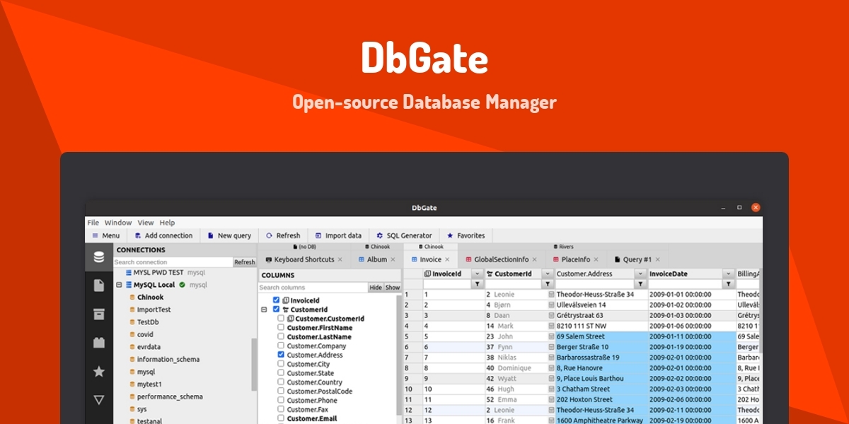 Dbgate Open Source Database Manager Made With Svelte